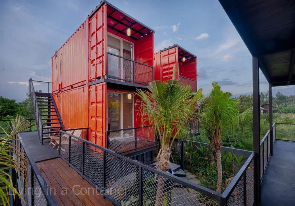 Container Guest House in Bali | Living in a Container