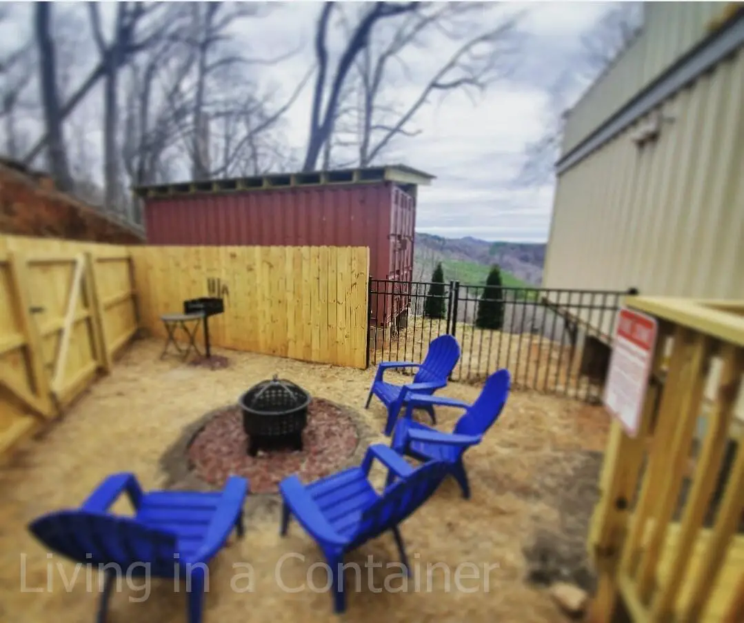 Container House in Centre of Trees | Living in a Container