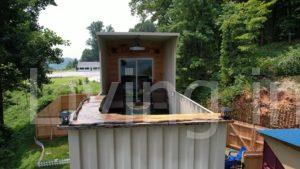 Container House in Centre of Trees | Living in a Container