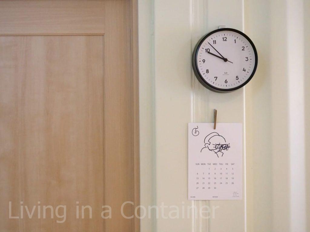 Royal Blue Painted Container Home