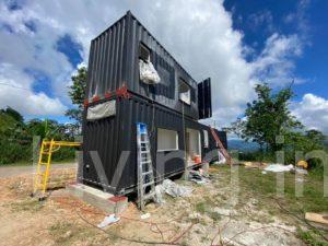 Two Story Shipping Container Home | Living in a Container