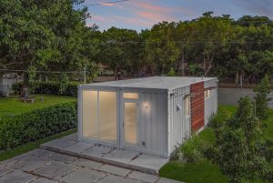 Amazing Shipping Container Conversion in Florida