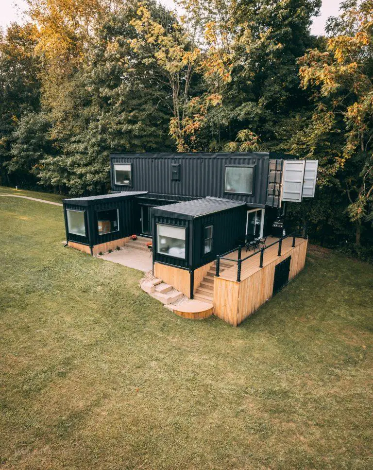 Massive 6 Unit Shipping Container Home