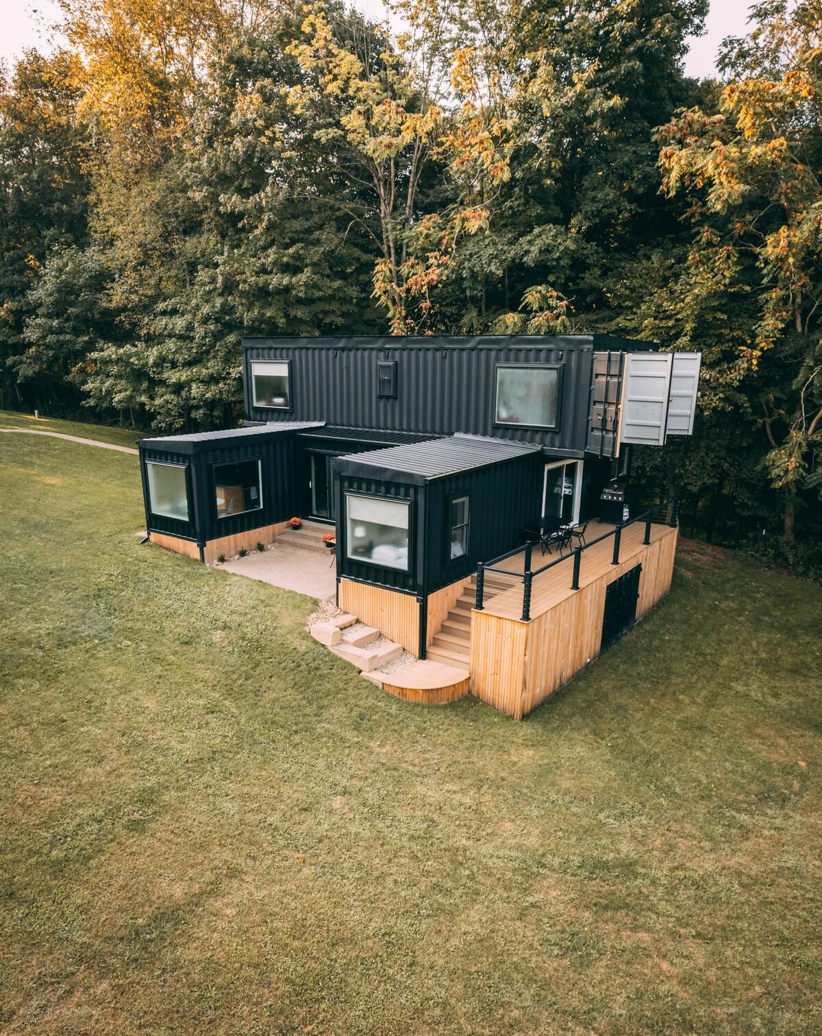 Massive 6 Unit Shipping Container Home