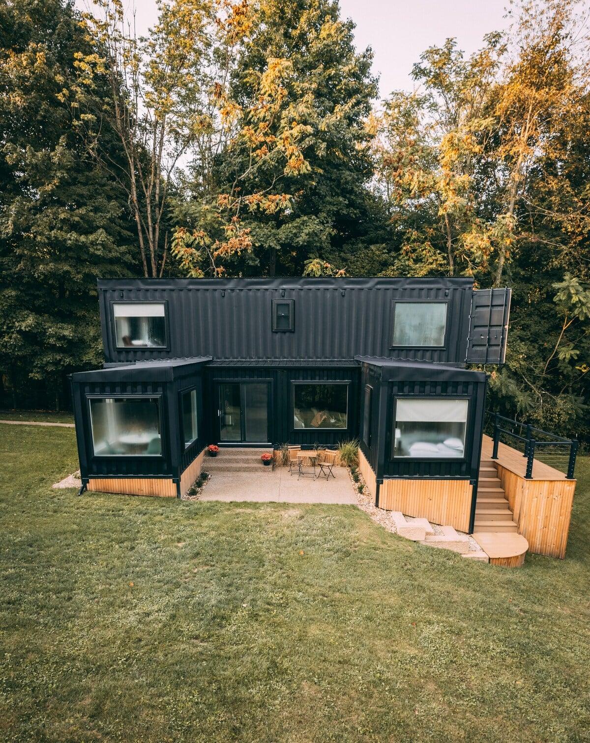 Massive 6 Unit Shipping Container Home