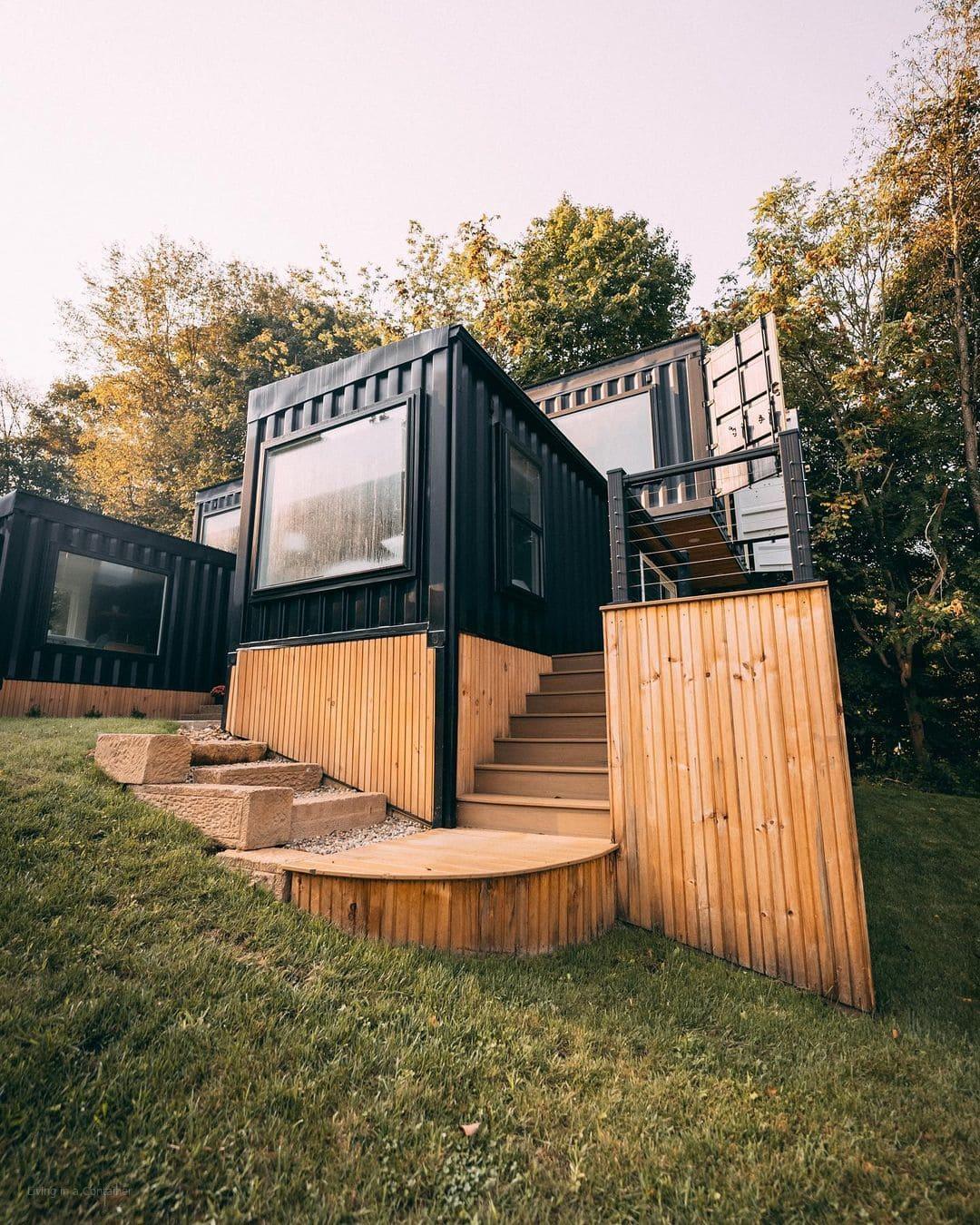 Massive 6 Unit Shipping Container Home | Living in a Container