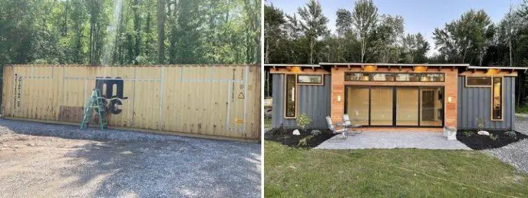 See How to Turn a Shipping Container into a Home | Living in a Container