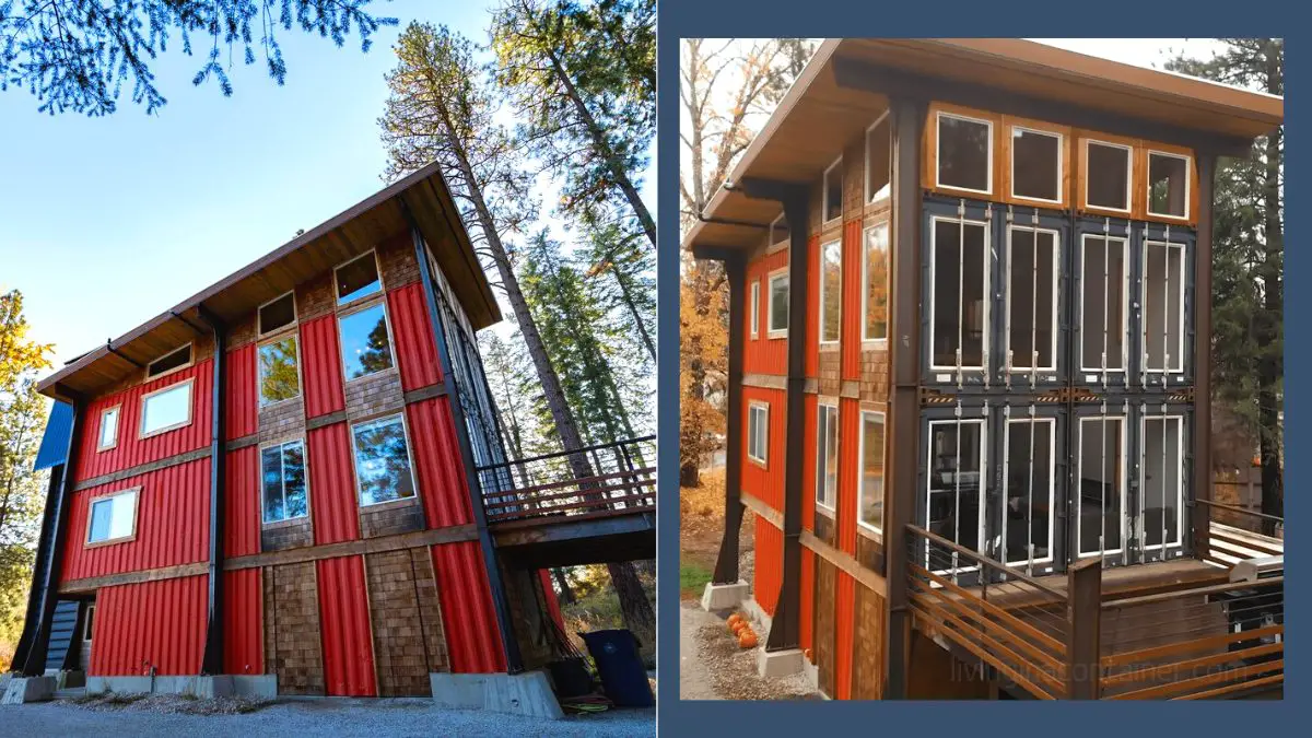 3-story Container Home Built in 3 years