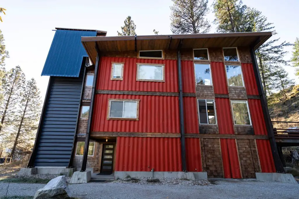 3-story Container Home Built in 3 years