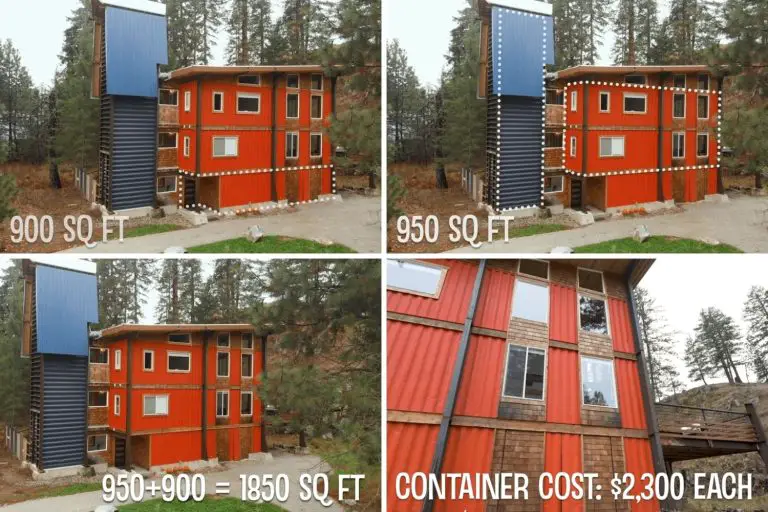 3-story Container Home Built in 3 years
