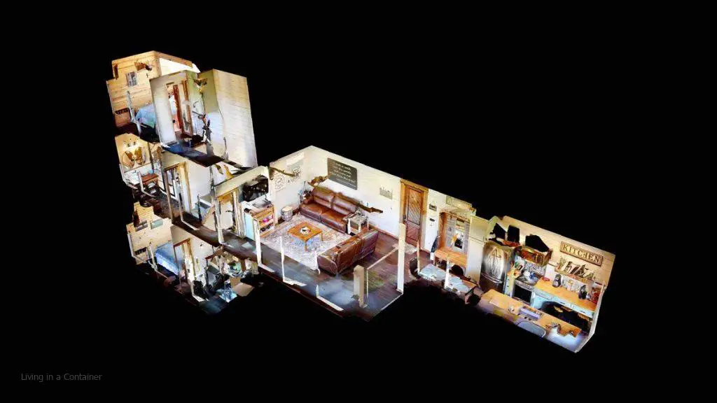 Vertical Shipping Container House