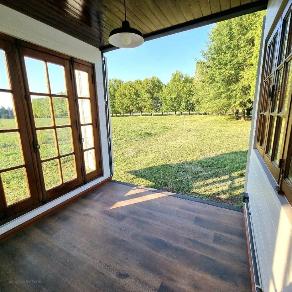 Cute two-story Container House | Living in a Container