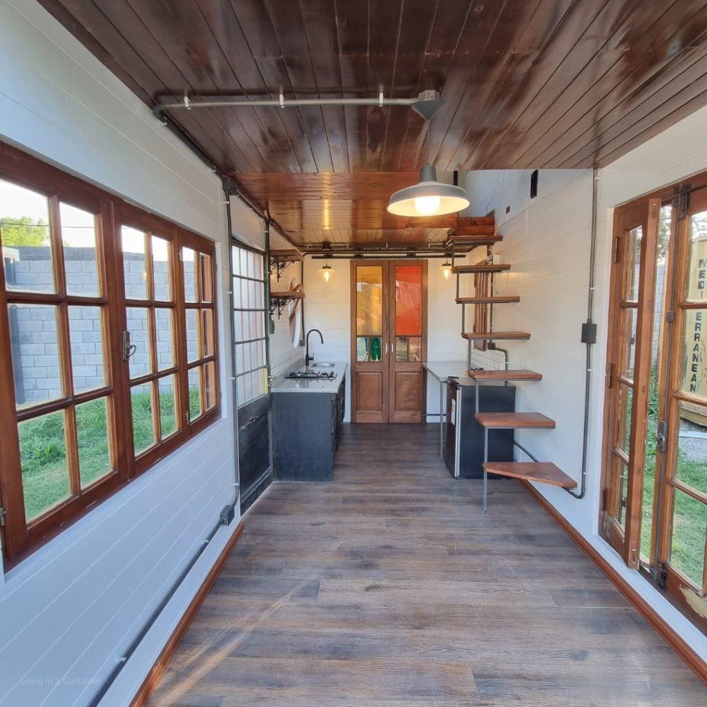 Cute two-story Container House | Living in a Container