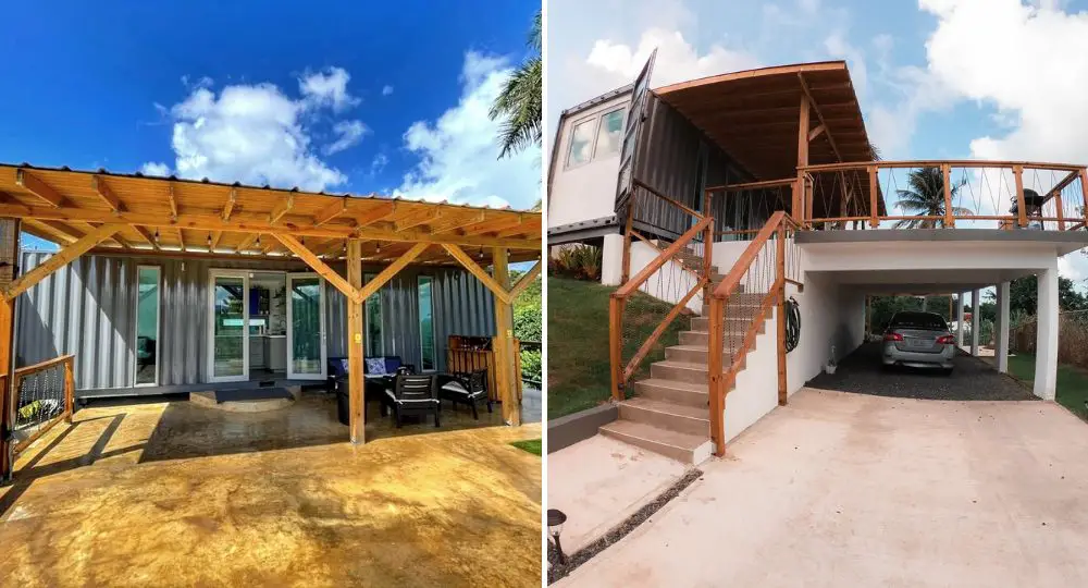 Container House With Its Simple Style in Puerto Rico