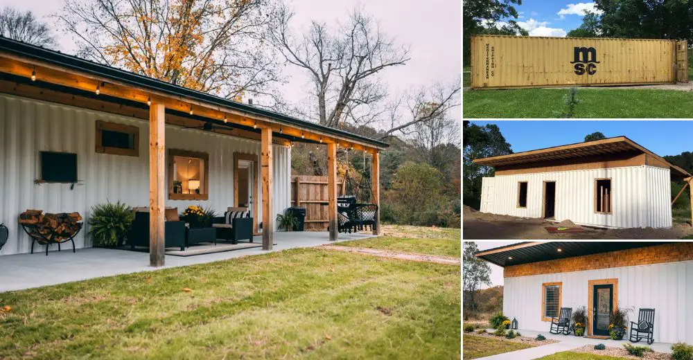 How To Turn A Shipping Container Into A Cabin - Airbnb Style