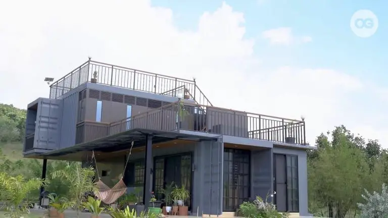 Family Quits City Life To Build Container Home