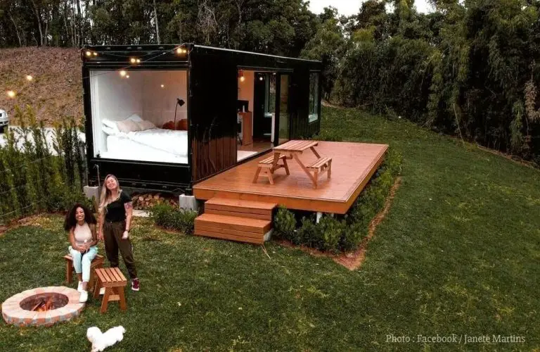 From Refrigerated Container to a Airbnb Home