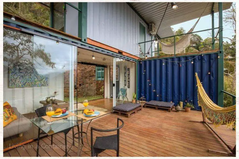 Modern Container Home in Nature | Living in a Container