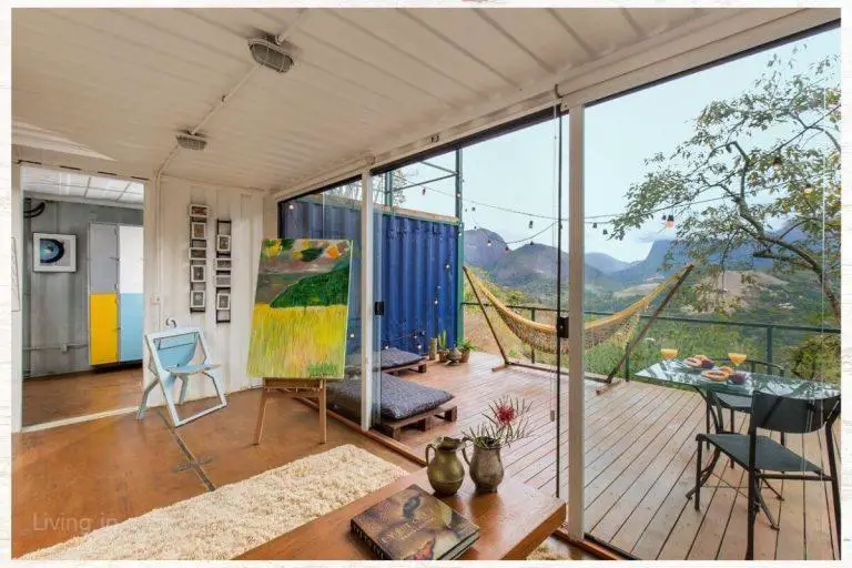 Modern Container Home in Nature | Living in a Container