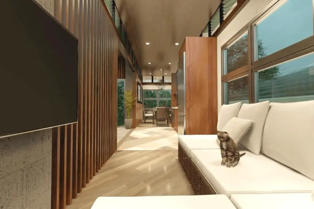 2 Bedroom Container House Design