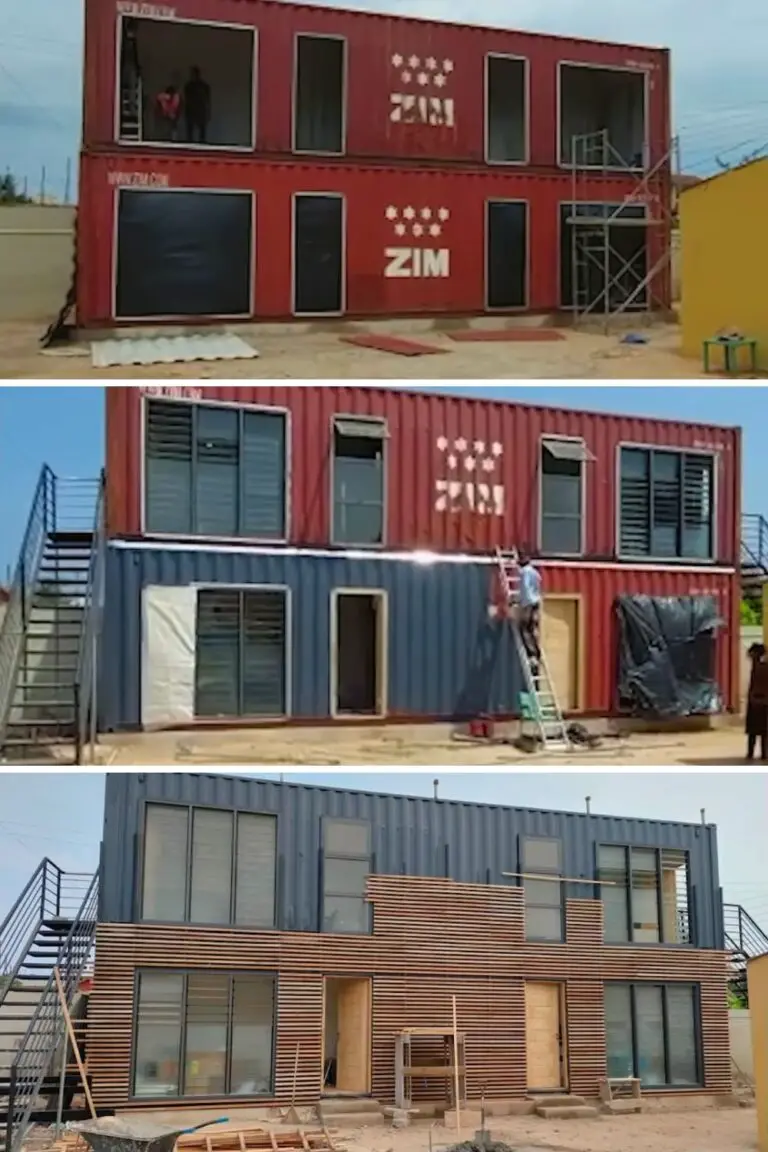 $8,000 Conversion of two Shipping Containers