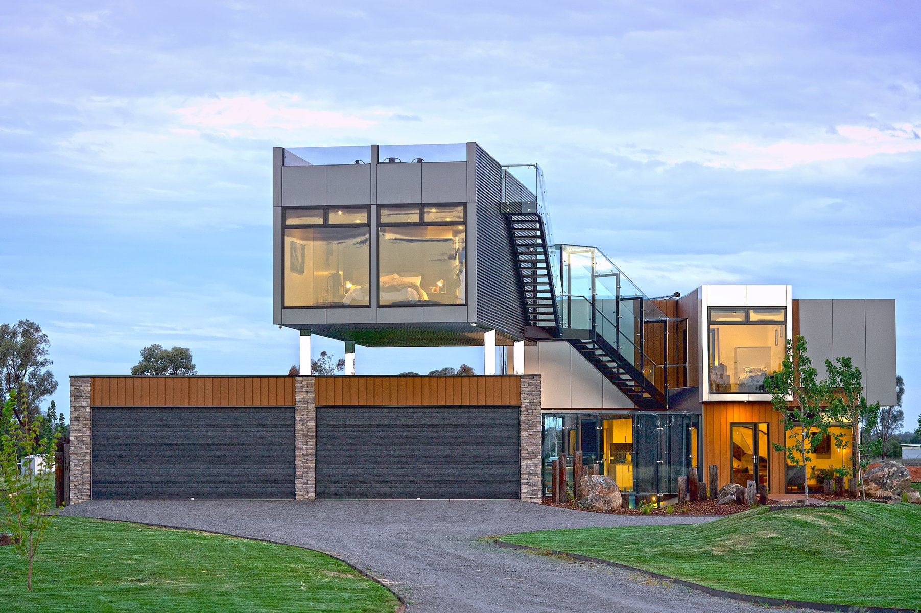 The Most Insane Shipping Container Home You'll Ever See
