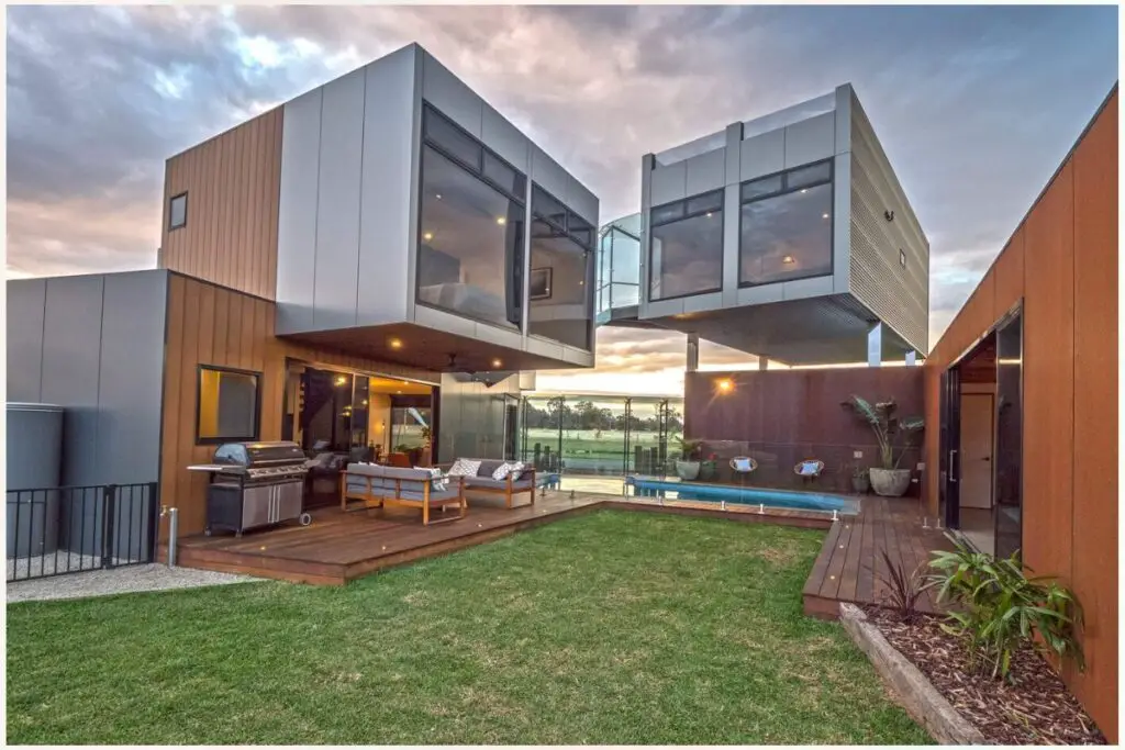 The Most Insane Shipping Container Home You'll Ever See