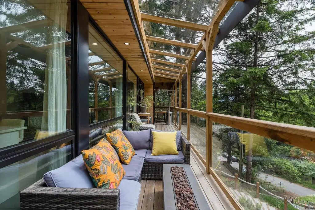 $850K Hillside Shipping Container Home
