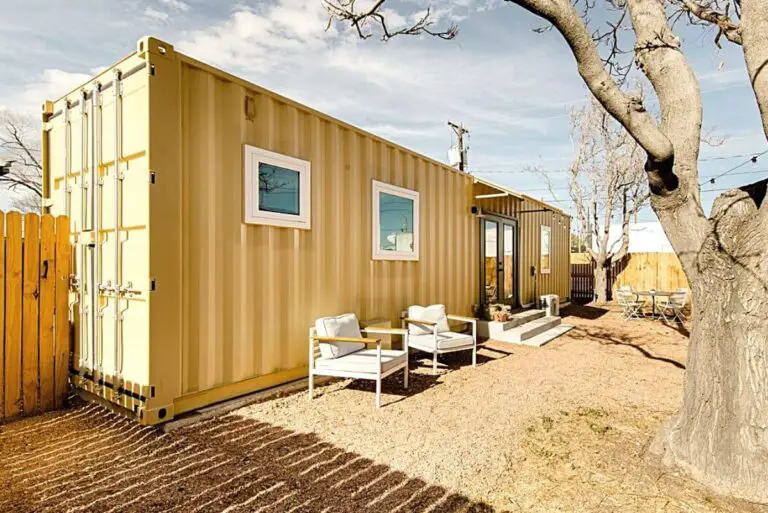 Lea and Mike Bought & Turned a Shipping Container into a Backyard Cottage