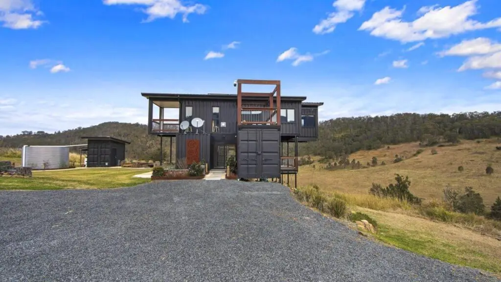 Two Storey Off-Grid Container Home