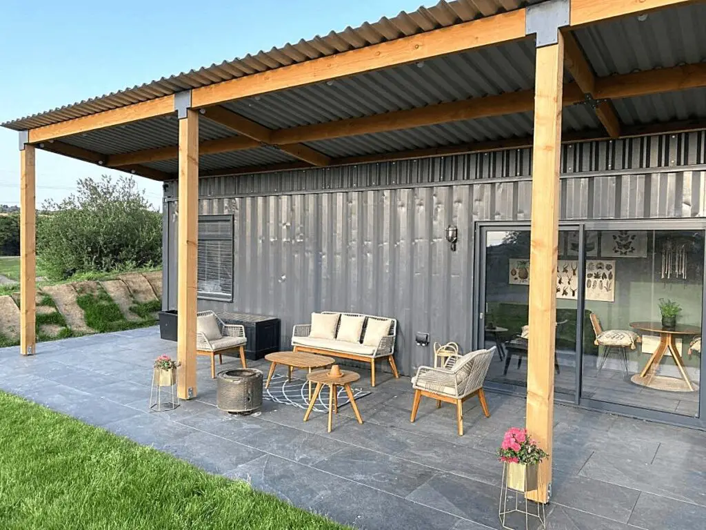 Shipping Container Turned into a Beautiful Airbnb