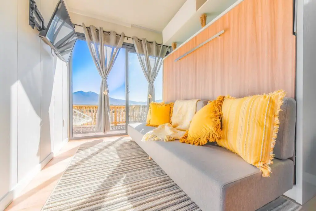 Turquoise Blue Container House