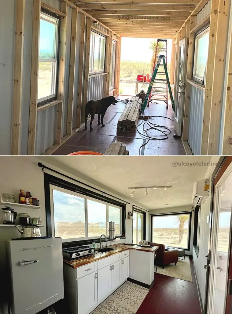 Off-Grid Desert Container Home