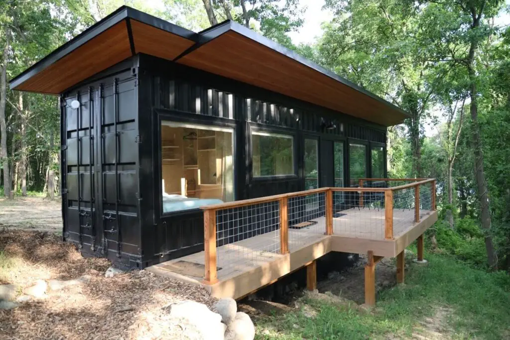 40ft Shipping Container turned into Airbnb