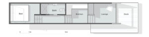 40ft Shipping Container Home Plan