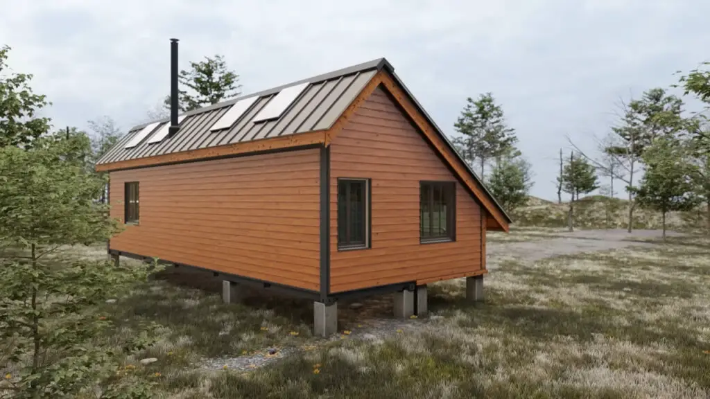 Triangular Roof Container House Design with over 1 Million Views in 2 Weeks