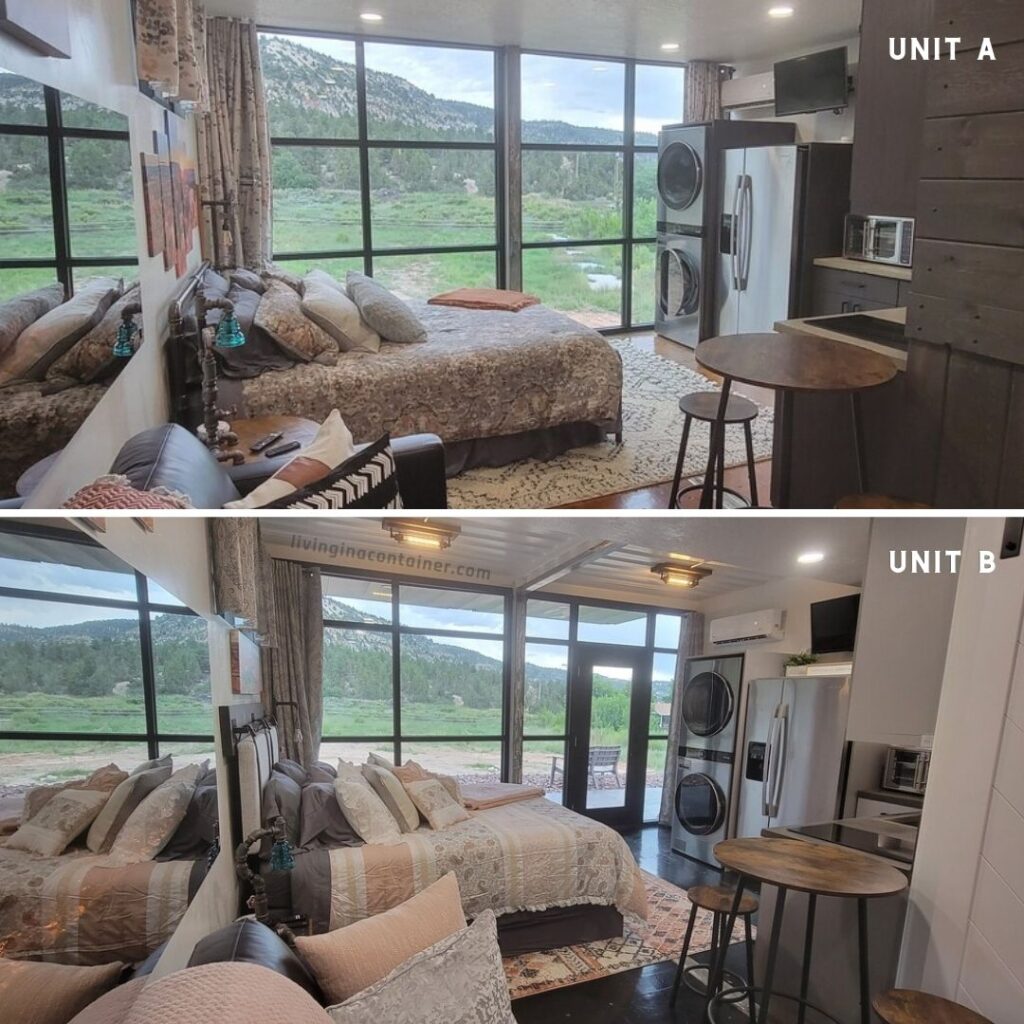 Tiny Living in 4 Shipping Containers: A Envase Casa Casita