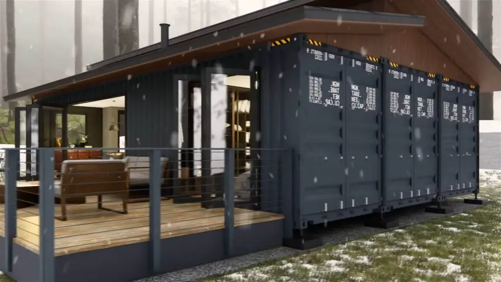Innovative 3 x 40ft Container Home: The Sustainable Living Dream!