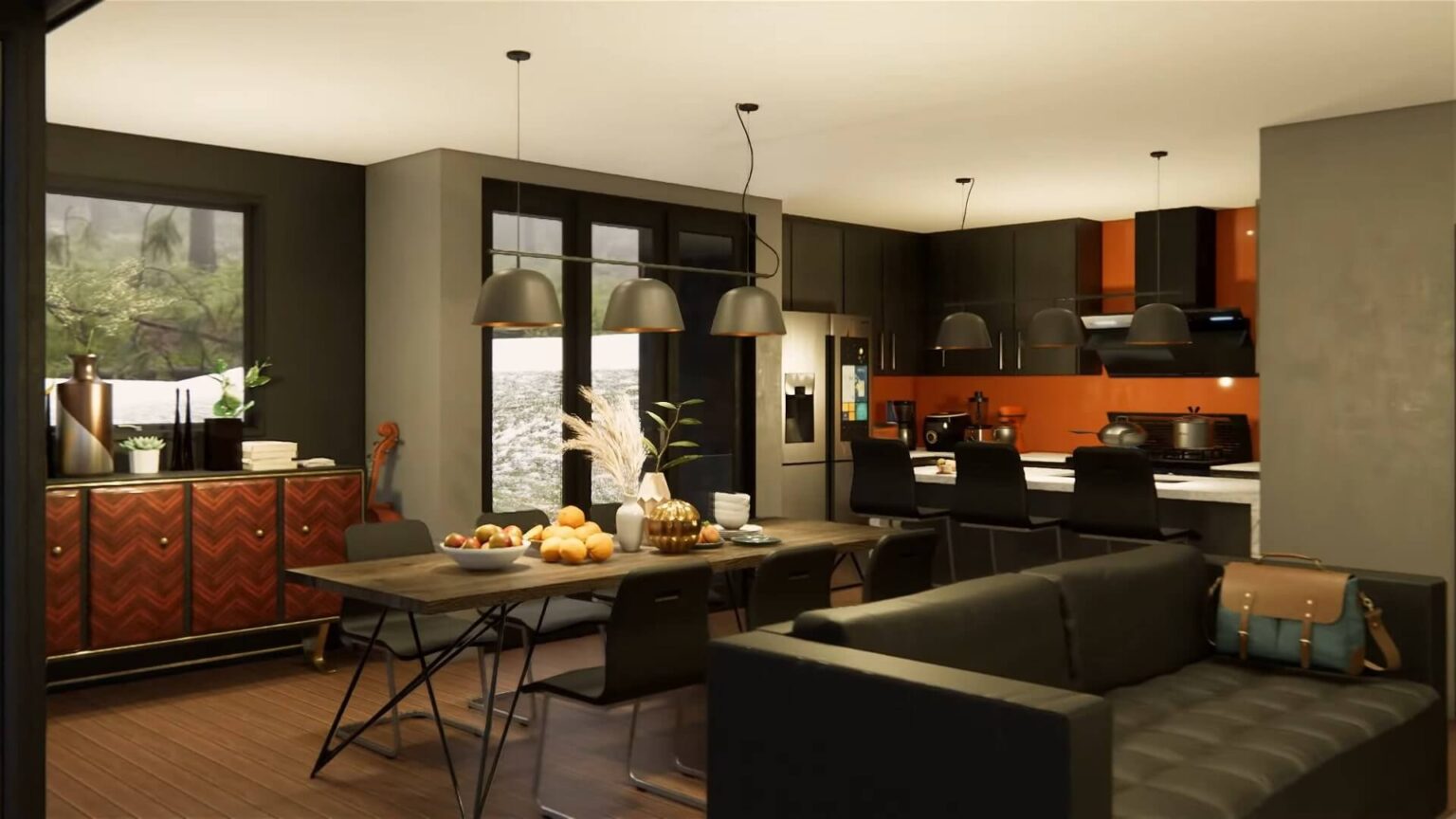 Innovative 3 x 40ft Container Home: The Sustainable Living Dream!