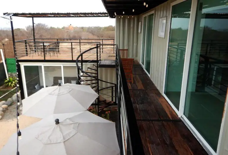 Two-Story Shipping Container Home Design