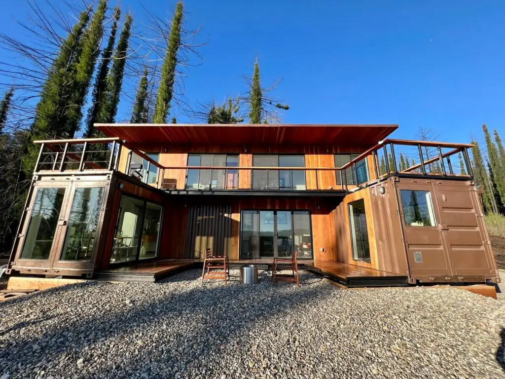 An Eco-Friendly Luxury Container Home