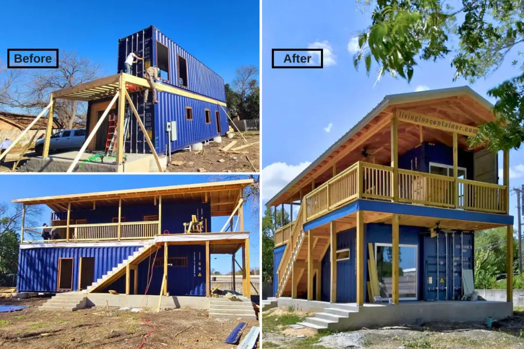 The Container Home That Elevates Simple Living | Living in a Container