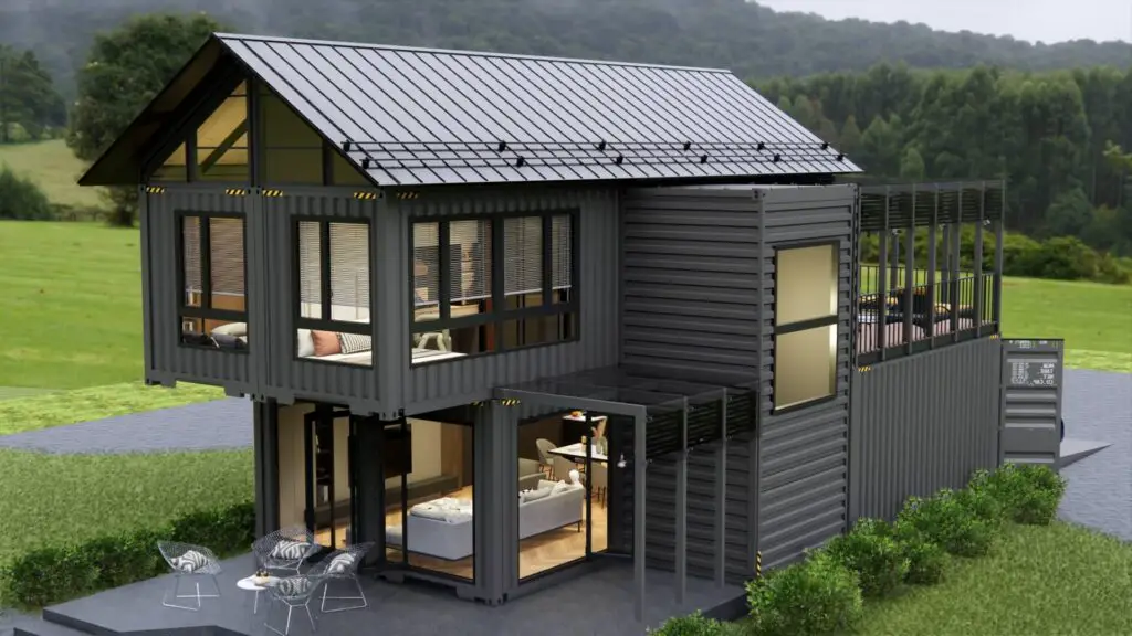 Elevating Container Living: A Two-Story Marvel of Eco-Friendly Design!