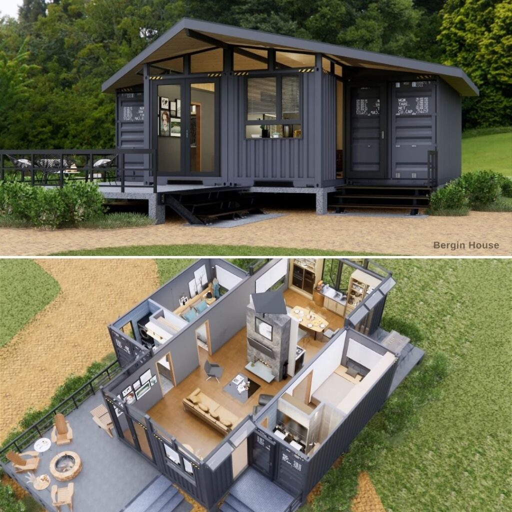 Two Bedroom Shipping Container Homes: Maximizing Space and Style