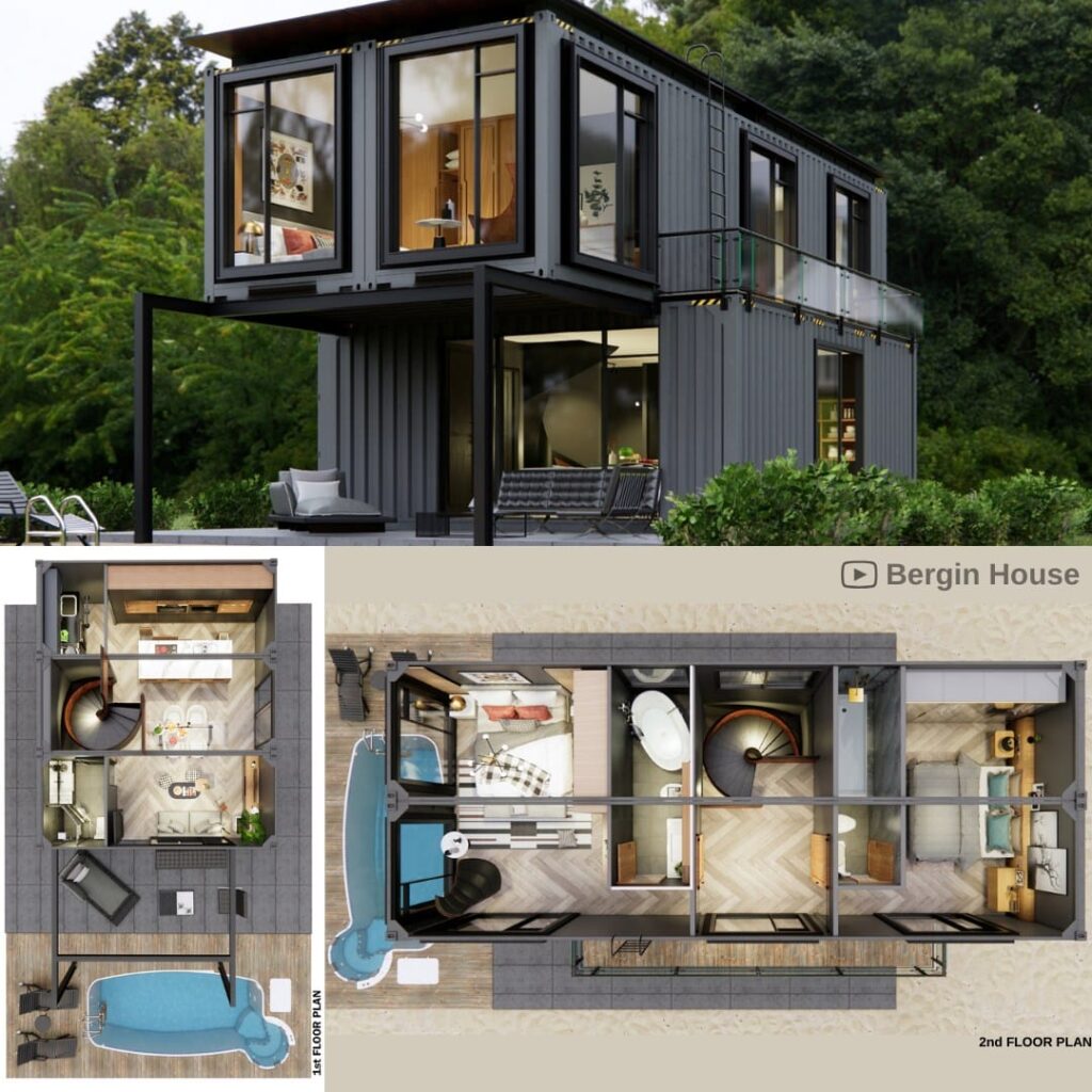 Two Bedroom Shipping Container Homes: Maximizing Space and Style