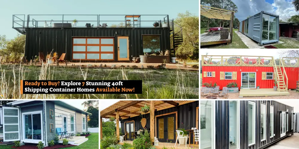 Ready to Buy? Explore 7 Stunning 40ft Shipping Container Homes ...