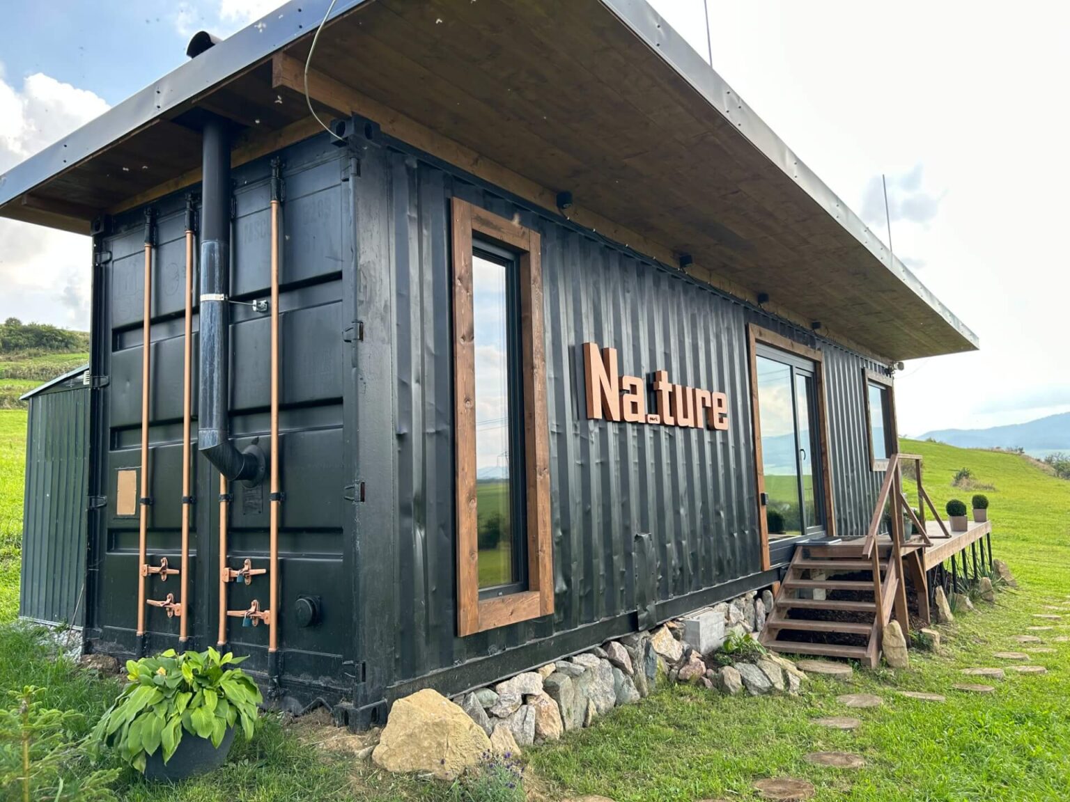 Slovakian Innovates: Shipping Container Turned into Dreamy Eco-Home