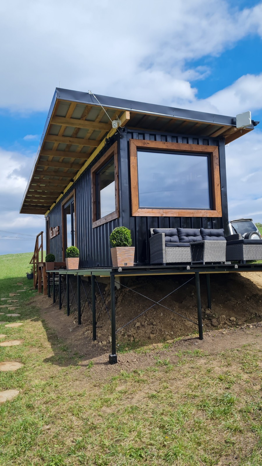 Slovakian Innovates: Shipping Container Turned into Dreamy Eco-Home