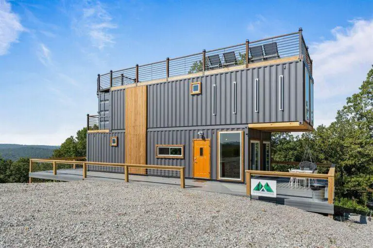 Four Containers, Two Stories, One Dream: Unique Container Home with a ...