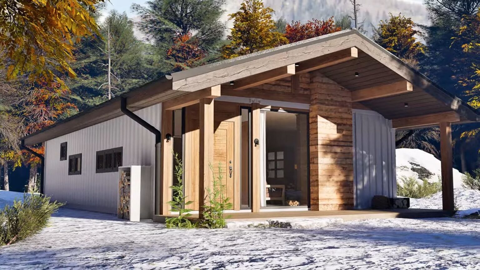 3 40' Shipping Container Home Plan for Innovative Living